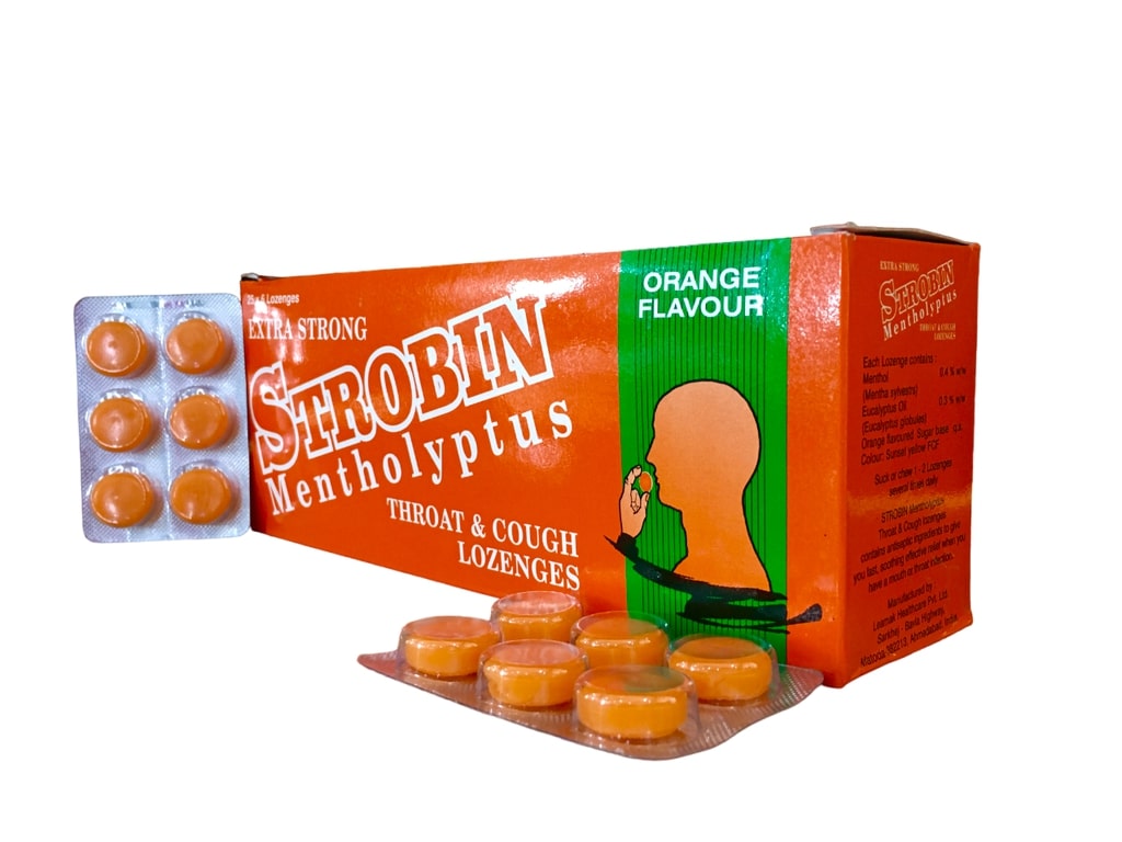 STROBIN LOZENGES 25's | Meldinpharma